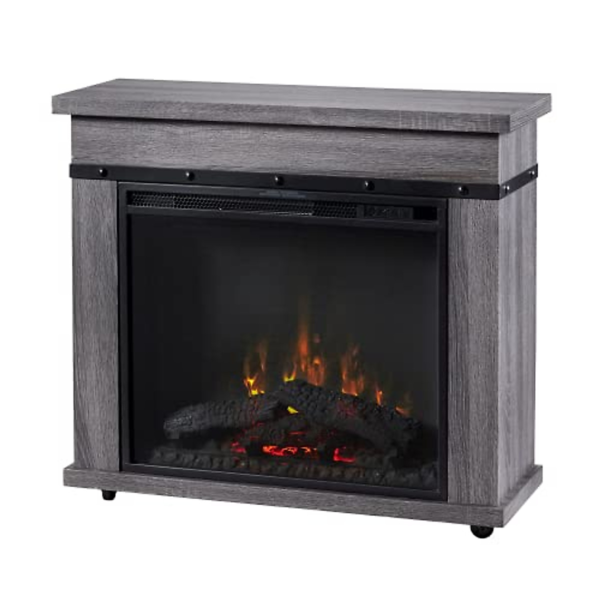 Dimplex Morgan Electric Fireplace Mantel (Model: C3P23LJ-2085CO), 5118 BTU, 120 Volt, 1500 Watt, Charcoal Oak