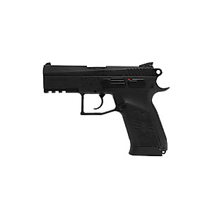 ASG CZ 75 P-07 Duty .177 Caliber Steel BB Gun Pistol, Black, Non-Blowback Air Gun