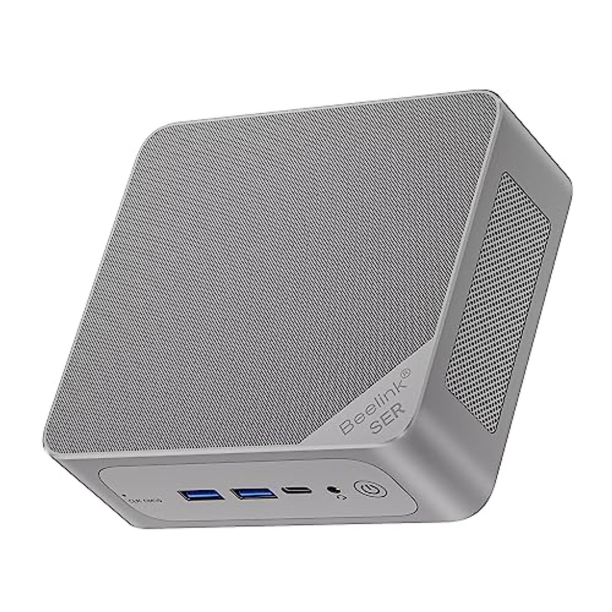 Beelink SER5 MAX Mini PC, AMD Ryzen 7 5800H(up to 4.4GHz) 8C/16T, Mini Computer 16GB DDR4 RAM 1TB NVMe SSD, Mini Desktop Computer 4K 60Hz Triple Screen Display HDMI&DPUSB-C WiFi6 BT5.2 WOL 54W HTPC