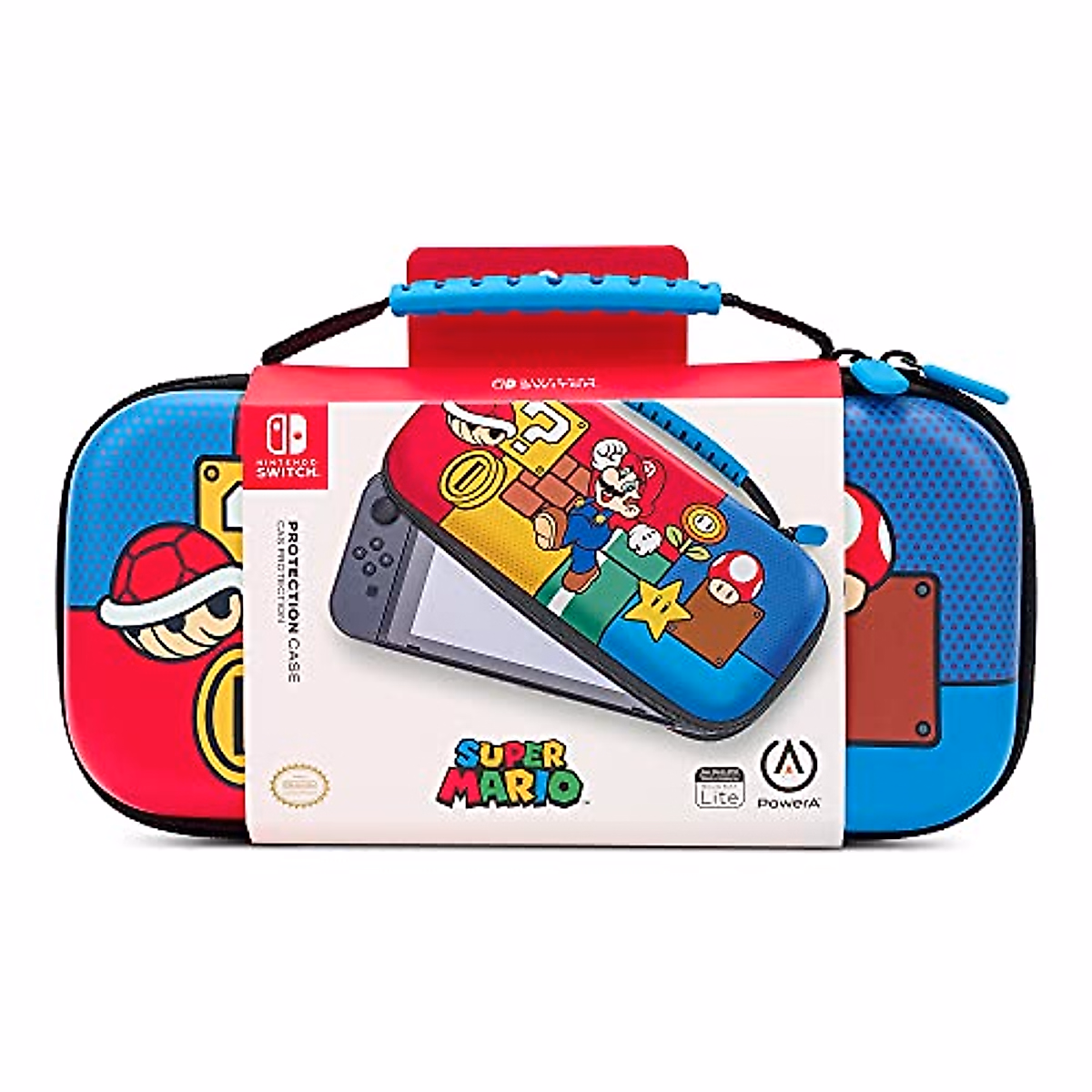 PowerA Protection Case for Nintendo Switch or Nintendo Switch Lite - Mario Pop, Protective Case, Gaming Case, Console Case - Nintendo Switch