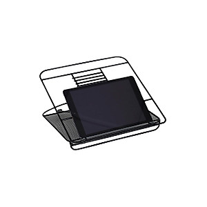 Safco Products 2161BL Onyx Mesh Laptop Stand (Qty. 1), Black