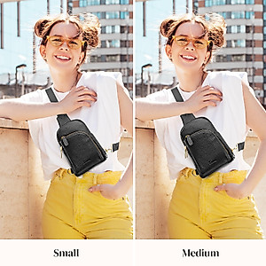 S-ZONE Women's Retro, Black, Small