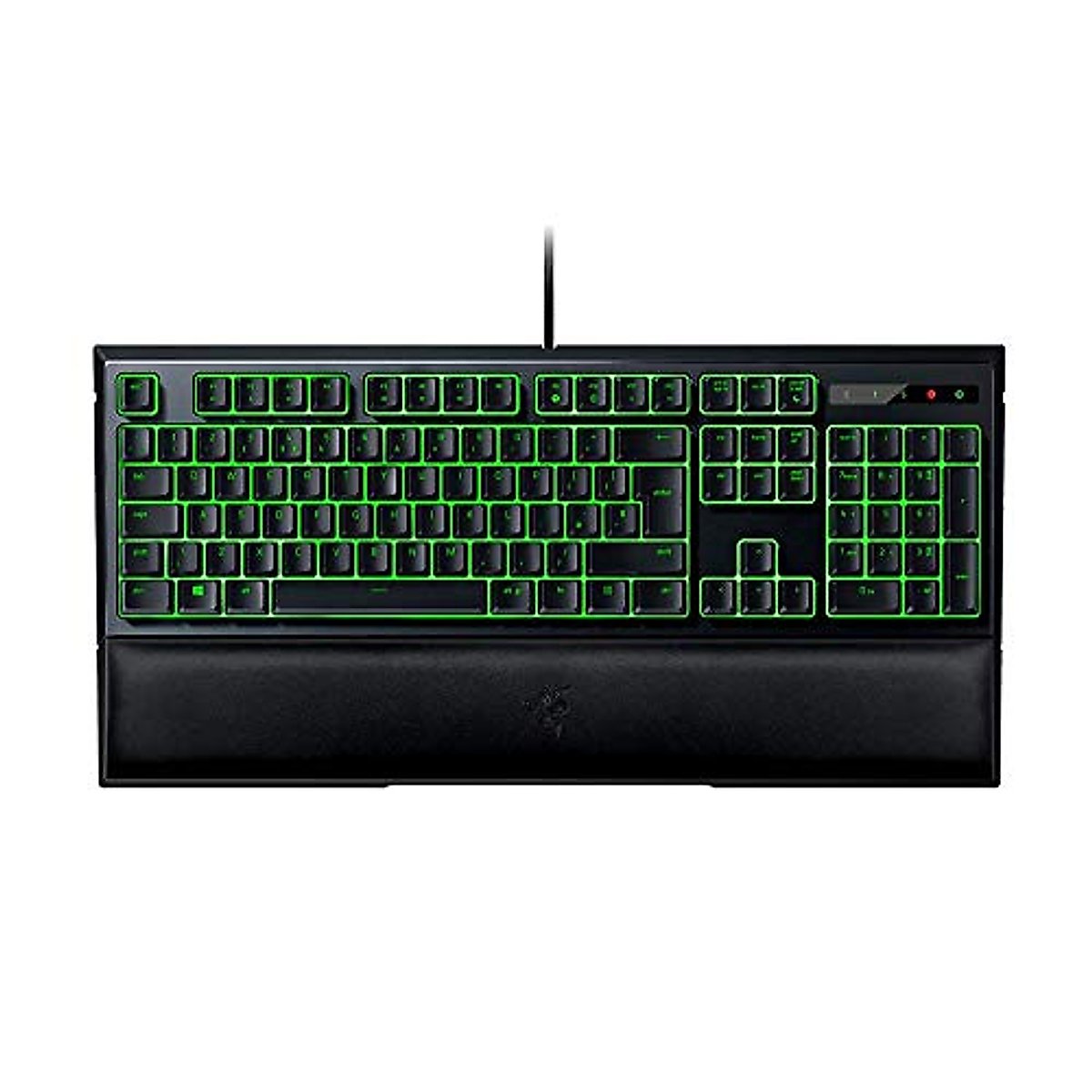 Razer ORNATA Expert: Mecha-Membrane - Individually Backlit Mid-Height Keys - Leatherette Wrist Rest - Gaming Keyboard - Gaming Keyboard (RZ03-02041800-R3U1)