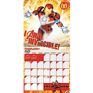 2023 Marvel Avengers Wall Calendar