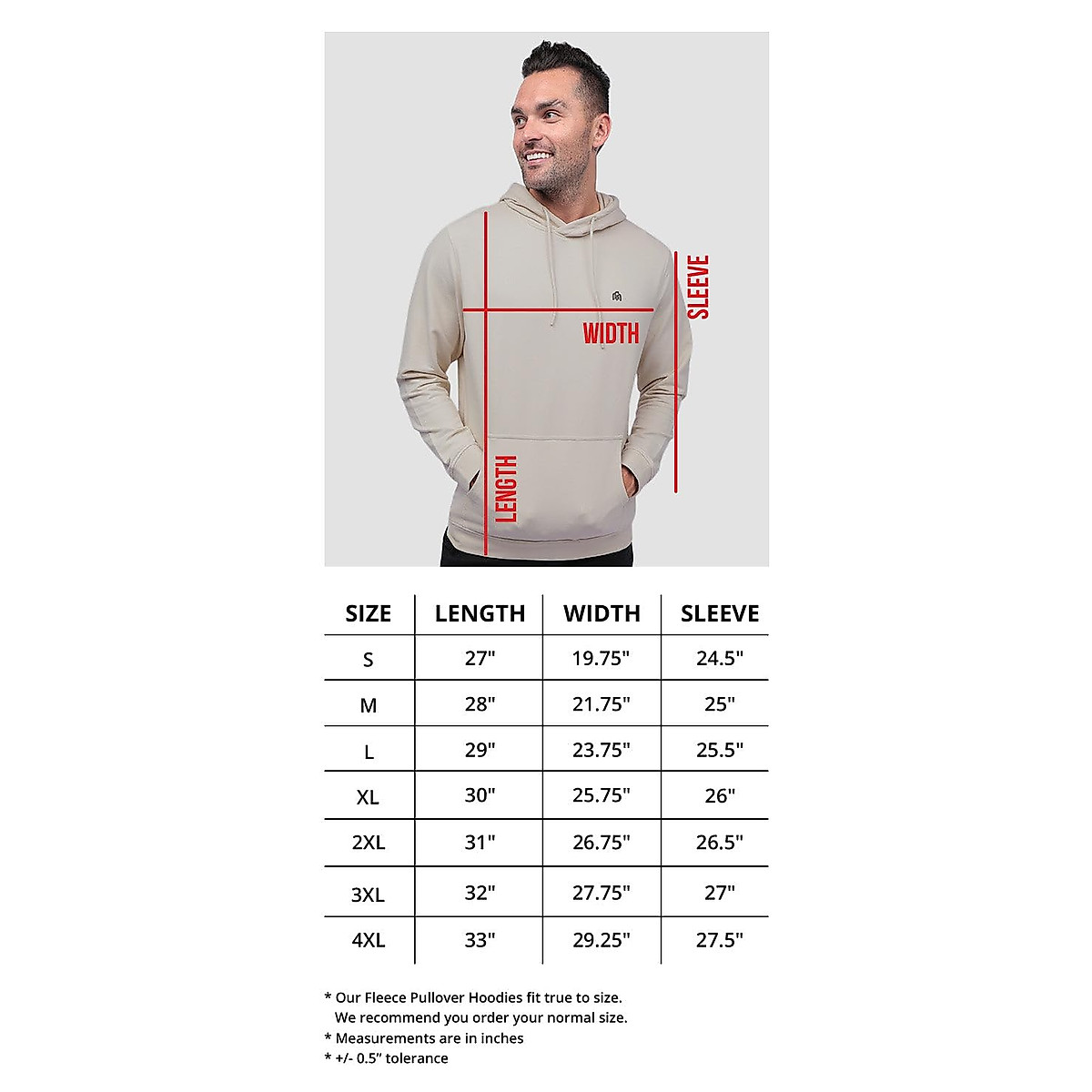 INTO THE AM Pullover Hoodies for Men - Lightweight Casual Fleece Slim Fit Basic Pullover Sweatshirt (Charcoal, Large)