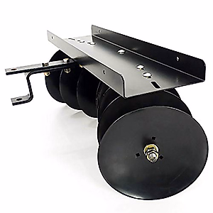 Brinly DD-551-A Sleeve Hitch Adjustable Tow Behind Disc Harrow, 39" by 40"