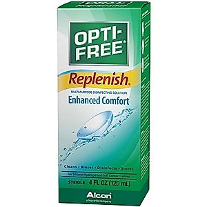 Opti-Free Replenish Multi-Purpose Disinfecting Solution 4 oz (Pack of 6)