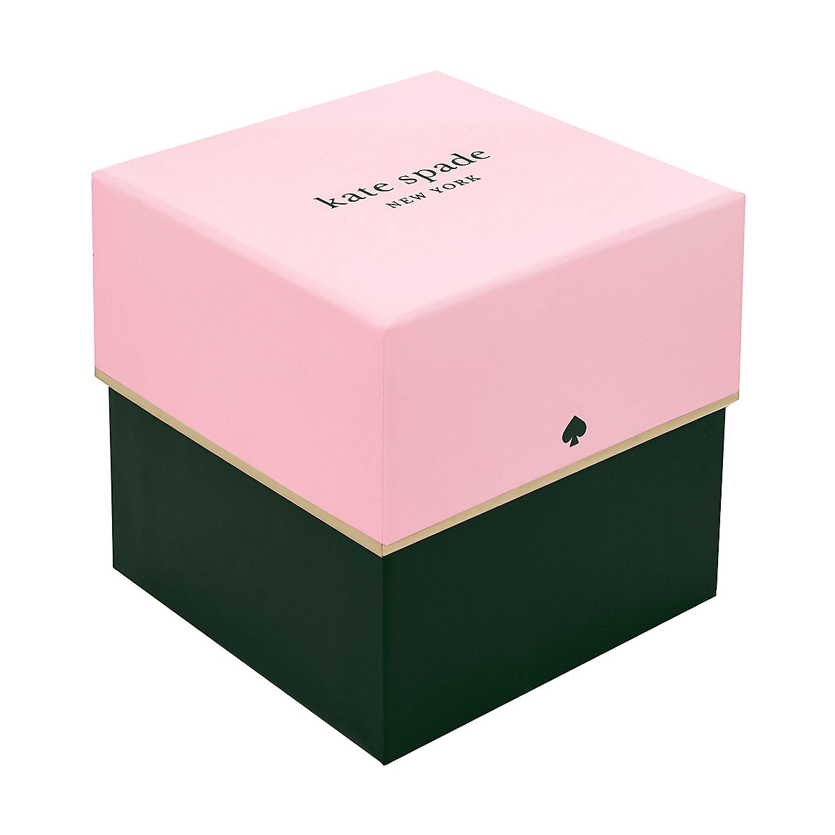 Kate Spade New York Women's Metro Quartz Metal and Leather Three-Hand Watch, Color: Gold, Nude (Model: KSW9039)