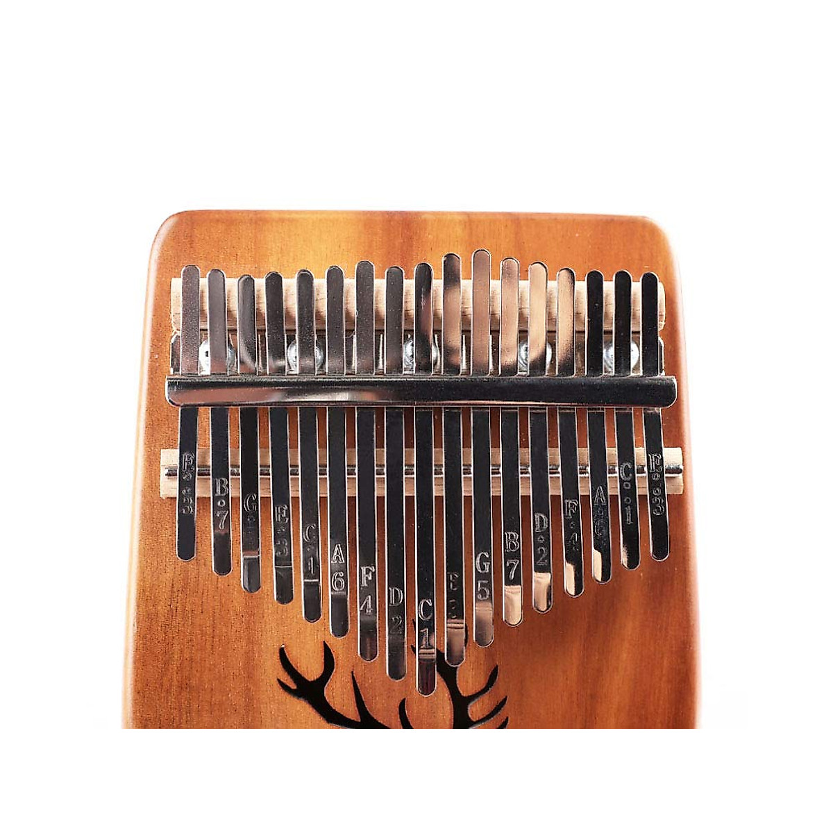 Liyafy Pack of 17 Keys Kalimba DIY Keys Bridge Kit for DIY Kalimba Mbira Thumb Piano Repairing Parts