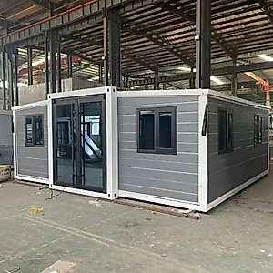 20ft 2 Bedroom Expandable Container Room Deluxe Small Mobile Prefabricated House