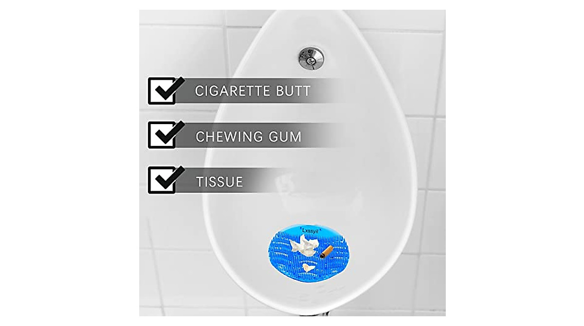 Urinal Deodorizer Screens 50 Pack for Fresh, Splash-Free Restrooms