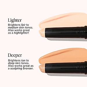 Mally Beauty Dark Circle Corrector Concealer - Lighter - 0.08 Fl Oz - Eye Brightener, Concealer, Hydrating, Cover Dark Spots