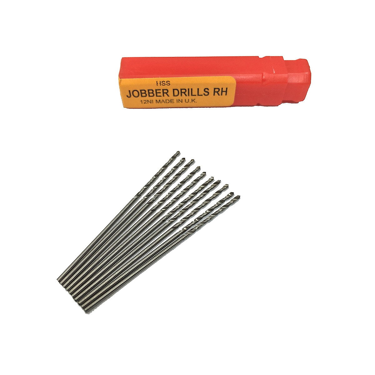 HSS Jobbers Twist Drill Size # 79, 0.37mm, 0.015' Made in The U.K. (Dormer) Package of 10