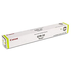 Canon GPR-33Y 2804B003AA ImageRunner Advance C7055 C7065 C7260 C7270 Toner Cartridge (Yellow) in Retail Packaging