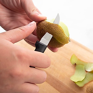 RADA Granny Paring Knife, Black Handle, Pack of 2