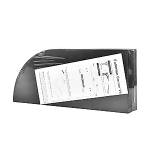 WELLAND Floating Corner Shelves Wall Mounted Display Shelf Set of 3 for Bathroom, Bedroom, Living Room, Kitchen, Office and More(Black)