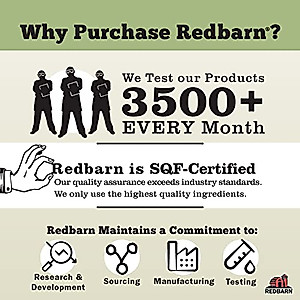 Redbarn All Natural Dog Treats Made in The USA - Healthy Dog Snacks - Nutritious Training Treat - Grain Free Dog Treats - Supports Hip and Joint for Dogs - Tasty Beef Lung Dog Treats - Bully Nuggets