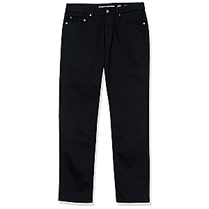 Amazon Essentials Men's Athletic-Fit Stretch Jean, Black, 42W x 30L