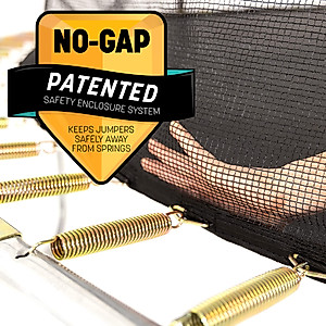 SKYWALKER TRAMPOLINES 10 FT Round, Outdoor Trampoline for Kids with Enclosure Net Basketball Hoop, Spring Pad Cover, ASTM Approval, 700 LBS Weight Capacity