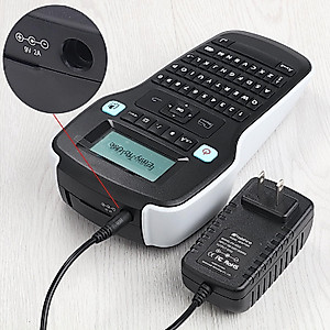 Molshine Compatible (6.6ft Cable) 9V AC/DC Adapter Charger for DYMO LM-160 LM-150 LM-500TS 100 155 160 210D 220P 350 LM210D LM-200 1790415 1790417 1738976 Label Maker Printer Power Supply