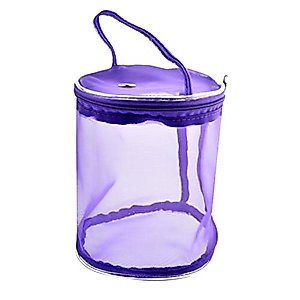 Ciieeo Travel Accessories Travel Tote Bags Yarn Storage Case Empty Mesh Yarn Bags Round Mesh Storage Bag Accessories Storage Tote Bags for Storing Travel Tote Bag Travel Tote Bags