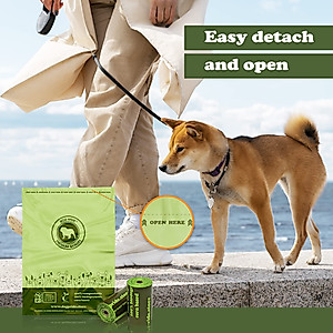 240-Pack Unscented Dog Poop Bags,Certified Compostable Dog Poop Bags, Biodegradable poop bags,Pet Accessories,Dog Waste Bags for Housebreaking!Bag Refills for Dogs,Puppy supplies,Cat Litter Bags