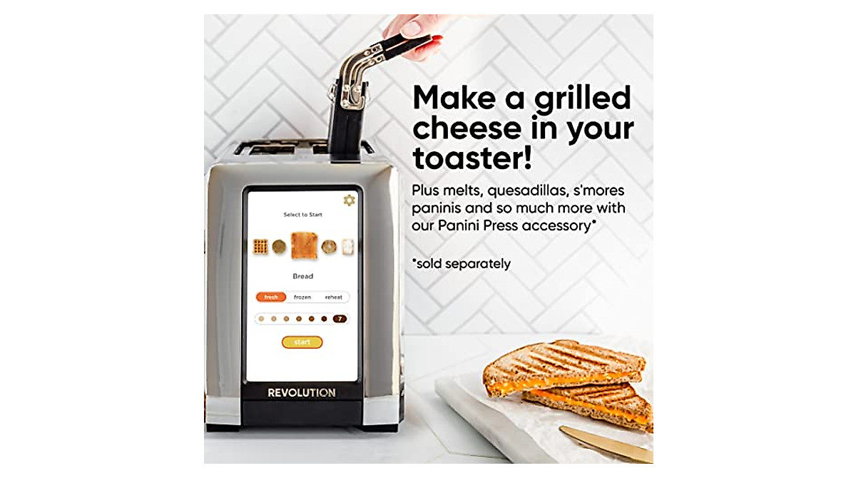 Revolution InstaGLO R180 Touchscreen Toaster – Fast, Smart & Tasty