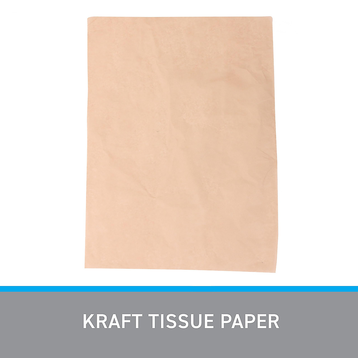 SSWBasics Kraft Paper Tissue Paper for Packaging - 2 Packs of 480 Sheets Each - High-Quality Kraft Tissue Paper for Wrapping, Crafting, and Gift Packaging