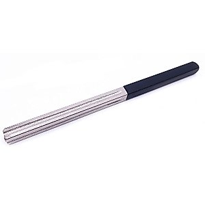 Jiayouy Diamond Guitar Fret Crowning Tool Fret File Dressing with Narrow/Medium/Wide 3 Edges Guitar Repairing & Luthier Tools - Black Handle