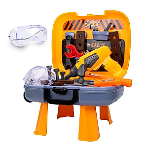 Toddler Tool Set for Age 2-4 Kids Learning Tools Bench for Toddlers Boys Toys 2 Year Old Prezzie