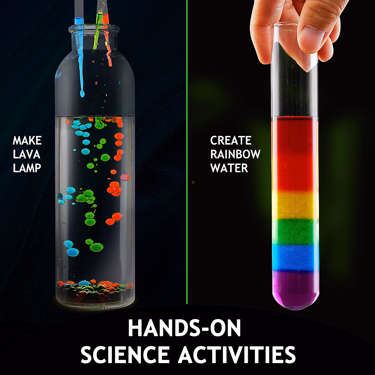 Japace 100+ Experiments Science Kit for Kids, Cool Boy Christmas Birthday Gift Ideas, Chemistry and Physics Set STEM Toys for Boys Girls