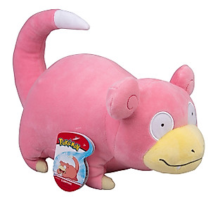 Pokémon 12" Large Slowpoke Plush - Officially Licensed - Quality & Soft Stuffed Animal Toy - Generation One - Great Gift for Kids, Boys, Girls & Fans of Pokemon