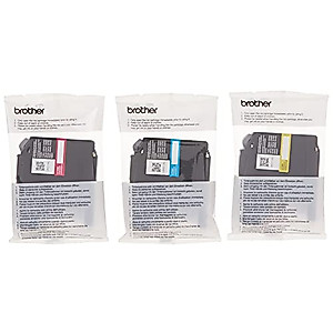 Brother Genuine High Yield Color Ink Cartridge, 3 Pack of LC103 , Replacement Color Ink Three Pack, Includes 1 Cartridge Each of Cyan, Magenta & Yellow, Page Yield Upto 600 Pages/Cartridge, LC103
