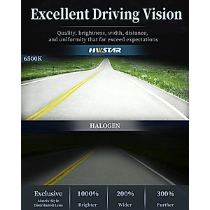 HWSTAR 2022 180W 1000% Bright H6054 5x7 7x6 Led Headlights Compatible with Jeep Cherokee XJ Wrangler YJ [ DOT][Anti-glare][DRL Turn Signal][Hi/Low Sealed Beam] Ford Chevy GMC Toyota Nissan Dodge etc