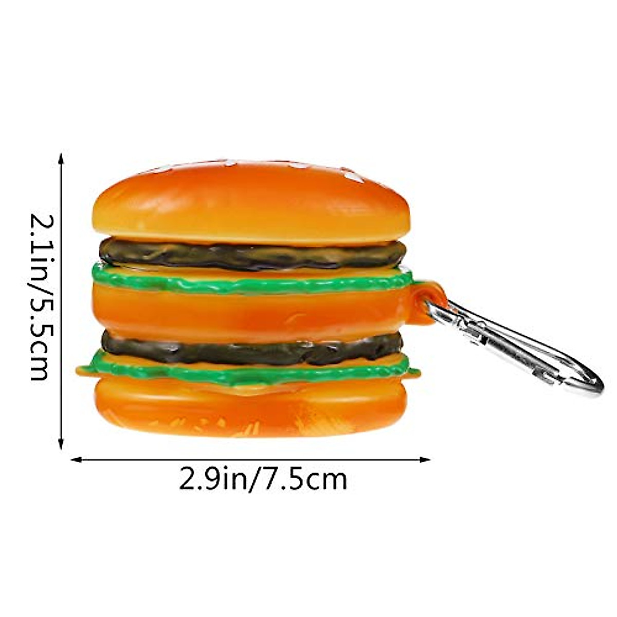 Earbuds Case Earpieces Protector Burger Box Compatile for Pro/ 3