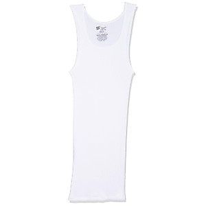 Hanes Men's 3-Pack A-Shirt, White, X-Large