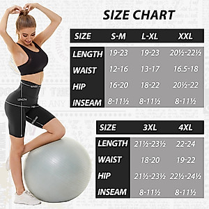 Sundwudu 4 Pack Biker Shorts for Women - 5”/8” High Waist Tummy Control Summer Workout Shorts for Running Yoga Athletic