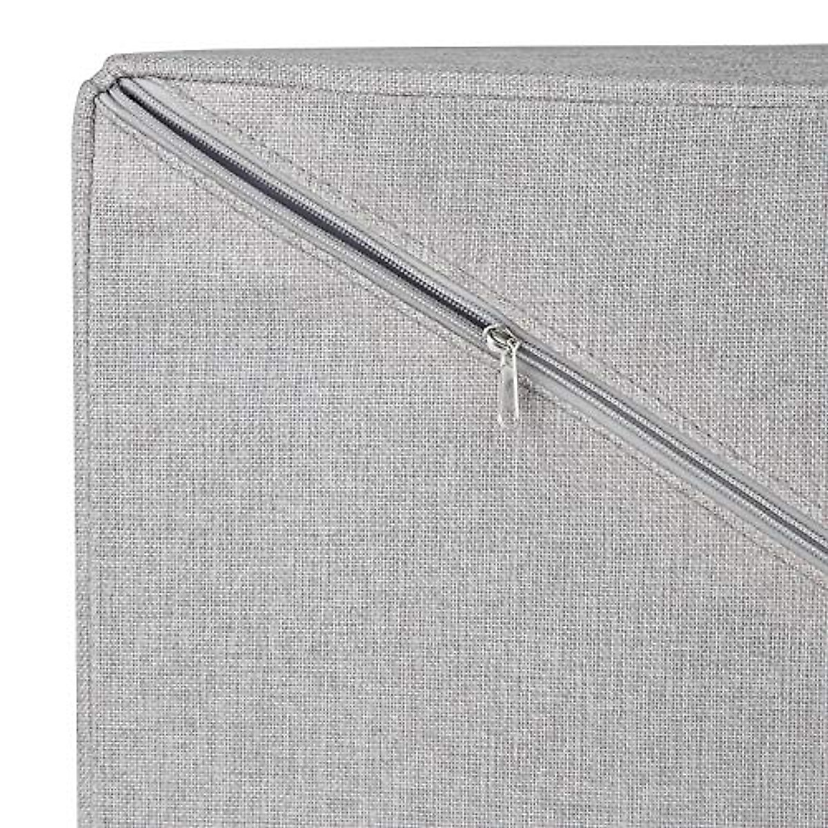 GreenWay GFL6000GR Collapsible Double Sorter, Grey Linen Laundry Hamper