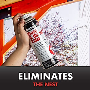 Spectracide PRO Wasp & Hornet Killer (Aerosol)(18 oz), Pack of 1, White Can