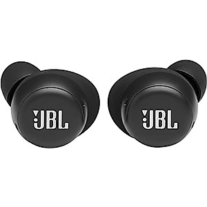 JBL Harman Live Free NC+ TWS, Bluetooth Earbuds, True Wireless, Active Noise Cancelling, Charging Case, Quality Sound, iPX7 Water Resistant - 10w Pad Black (Renewed)