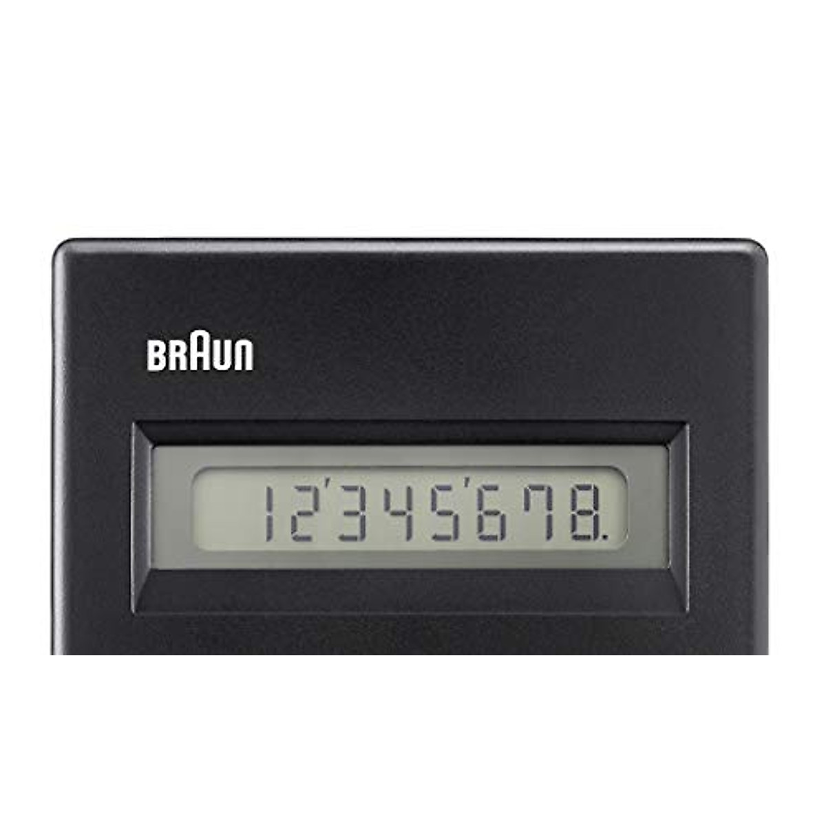 Braun BNE001BK (Reissue of the Braun ET66 Calculator), Black