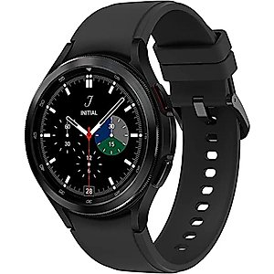 Samsung Galaxy Watch 4 Classic 42mm Smartwatch with ECG Monitor Tracker for Health Fitness Running Sleep Cycles GPS Fall Detection Bluetooth US Version, Black (Renewed)