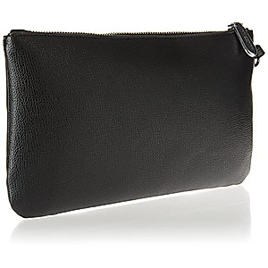 Karl Lagerfeld Paris Womens Novelty Large Wristlet, Blk/Gold, One Size US