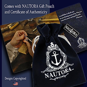 NAUTORA Tarpon Necklace - Pendant Crafted in Sterling Silver on a 22" Necklace Box Chain