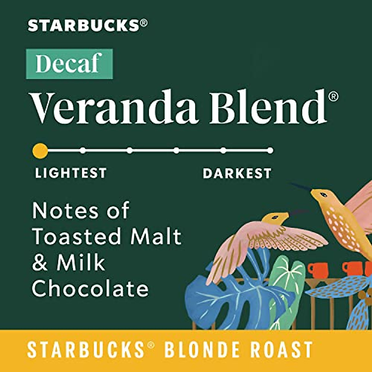 STARBUCKS® Decaf Veranda® Blend – K-Cup Pods 10ct. (6 case)