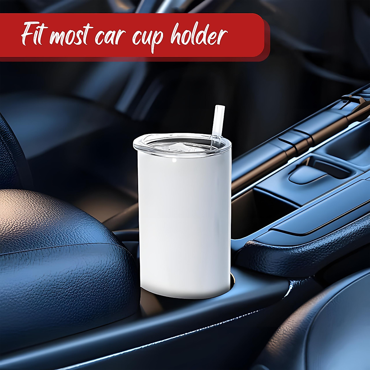 Print A Fun Thing To Do In The Morning Is Not Talk To Me, Tumbler 20 OZ, with Straw, Stainless Steel Double Wall Insulated, Car, Home, Office, Gift