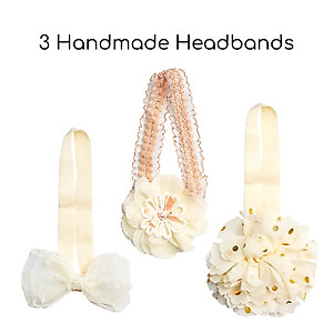 Luxurious New Born Baby Girl Gift Basket Alternative. Ideal for Baby Showers & Baby Girl Congratulation Gifts. Perfect Baby Girl Gift Set! Unique Baby Gift, Baby Gift Basket, Welcome Home Baby Girl!