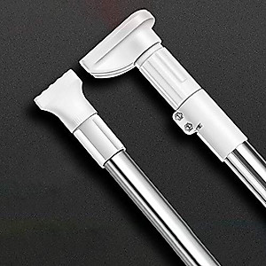 Stainless Steel Telescopic Adjustable Rod Clothes Dryer Stainless Steel Tension Rod Bathroom Rail Can Be Used for 27.56-39.37In