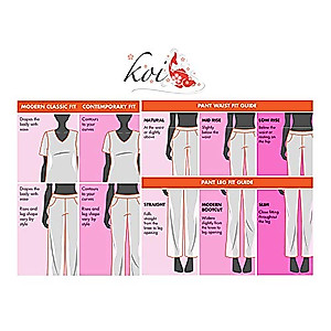 KOI Lite KOI317 Women's Scrub Top Black L