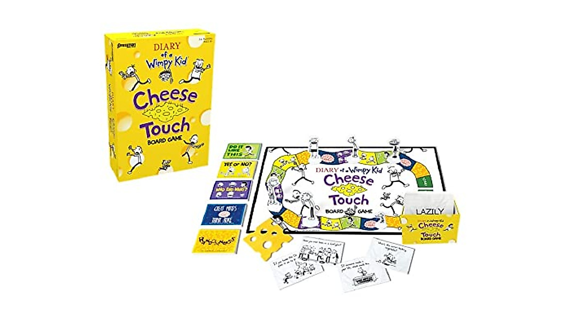 Race to Win with Diary of a Wimpy Kid Cheese Touch Game